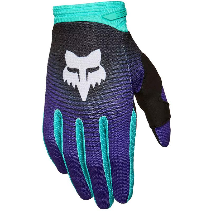 Gants cross 180 COLLECT FOX violet/noir/turquoise - MAXXESS.FR, Gants Cross