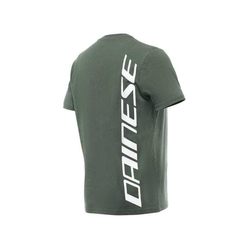 Tee-shirt à manches courtes LOGO DAINESE kaki/blanc - MAXXESS.FR, T-Shirt