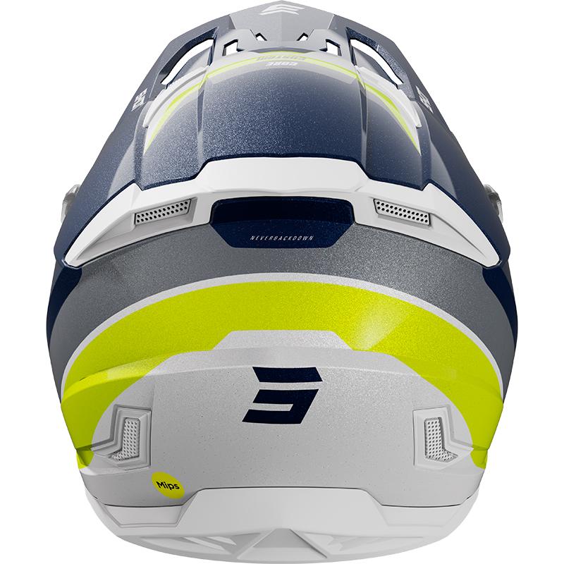 Casque cross CORE CUSTOM SHOT BLEU PAILLETTE - MAXXESS.FR, Casque Cross