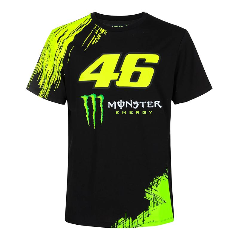 T-shirt MONSTER ENERGY 46 VR46 noir/jaune fluo - MAXXESS.FR, T-Shirt