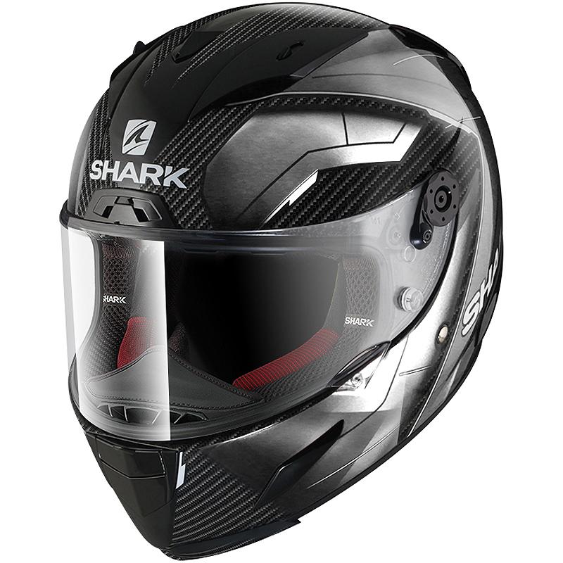 Casque Race-R Pro Carbon Deager SHARK Noir/Carbone - MAXXESS.FR, Casque ...