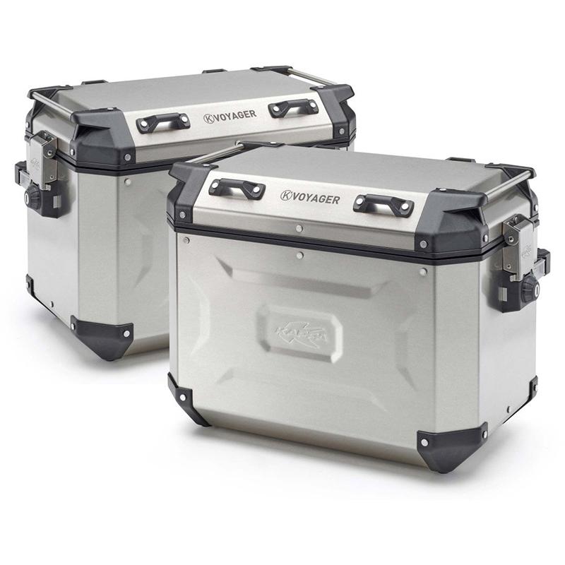 Valise latérale K'VOYAGER ALU 48L KAPPA - MAXXESS.FR, Valise moto