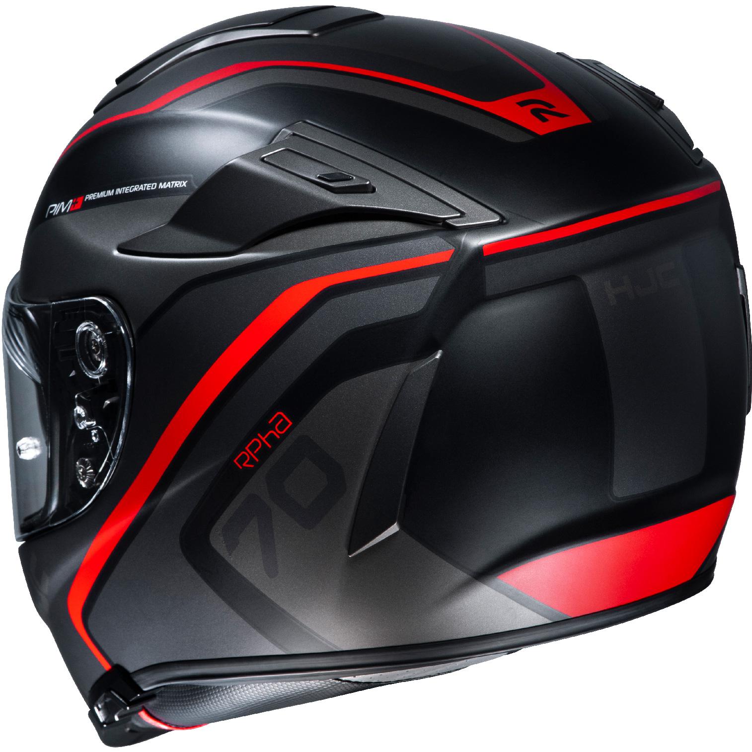 Casque RPHA 70 KROON MC1SF HJC RPHA Noir/rouge - MAXXESS.FR, Casque ...