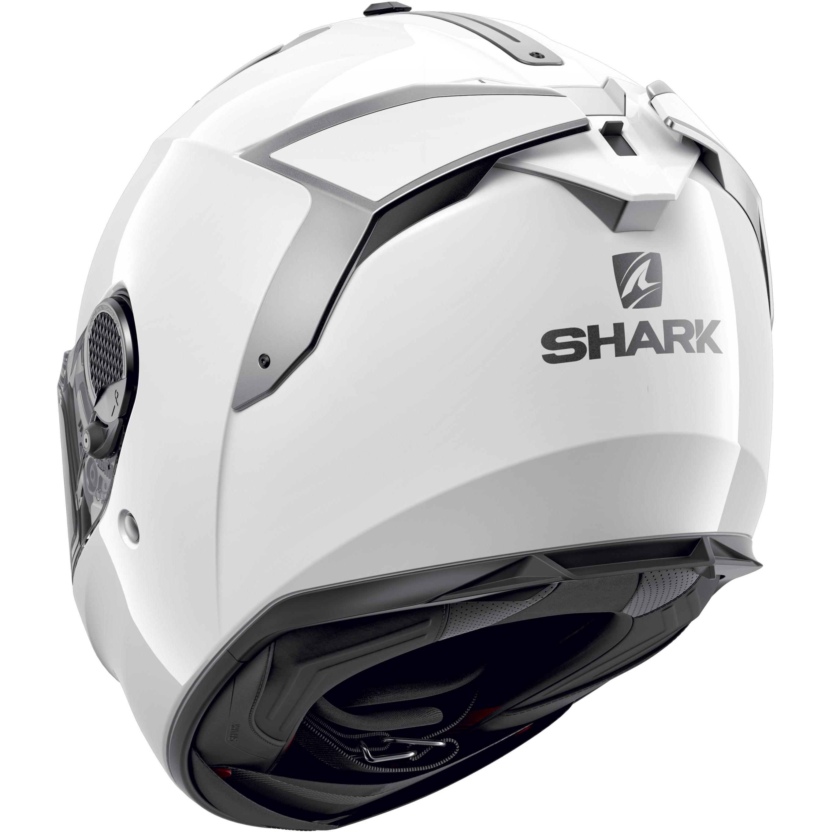 Casque SPARTAN GT UNI SHARK Blanc - MAXXESS.FR, Casque intégral