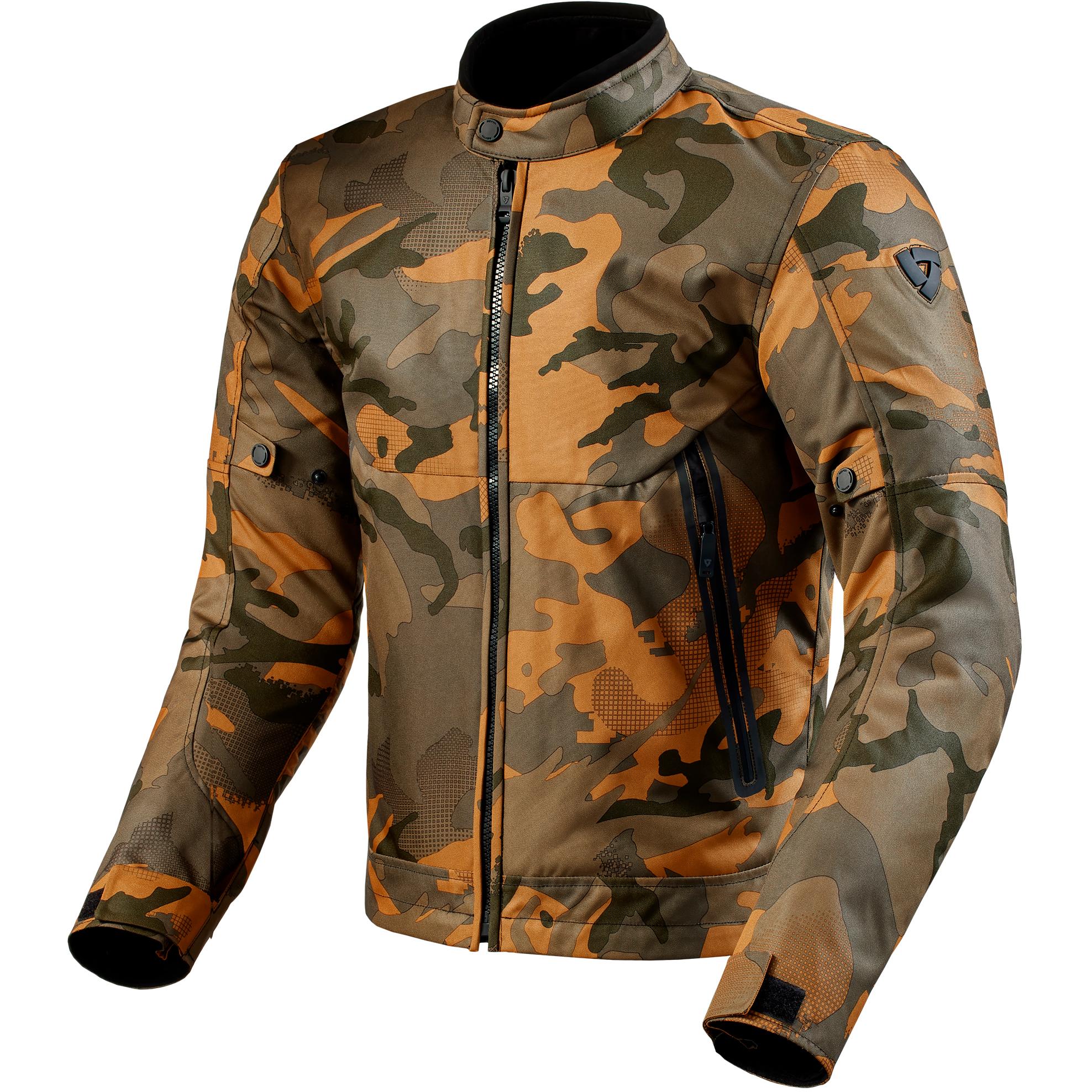 Blouson SHADE H2O REVIT vert/orange/camouflage - MAXXESS.FR, Blouson ...