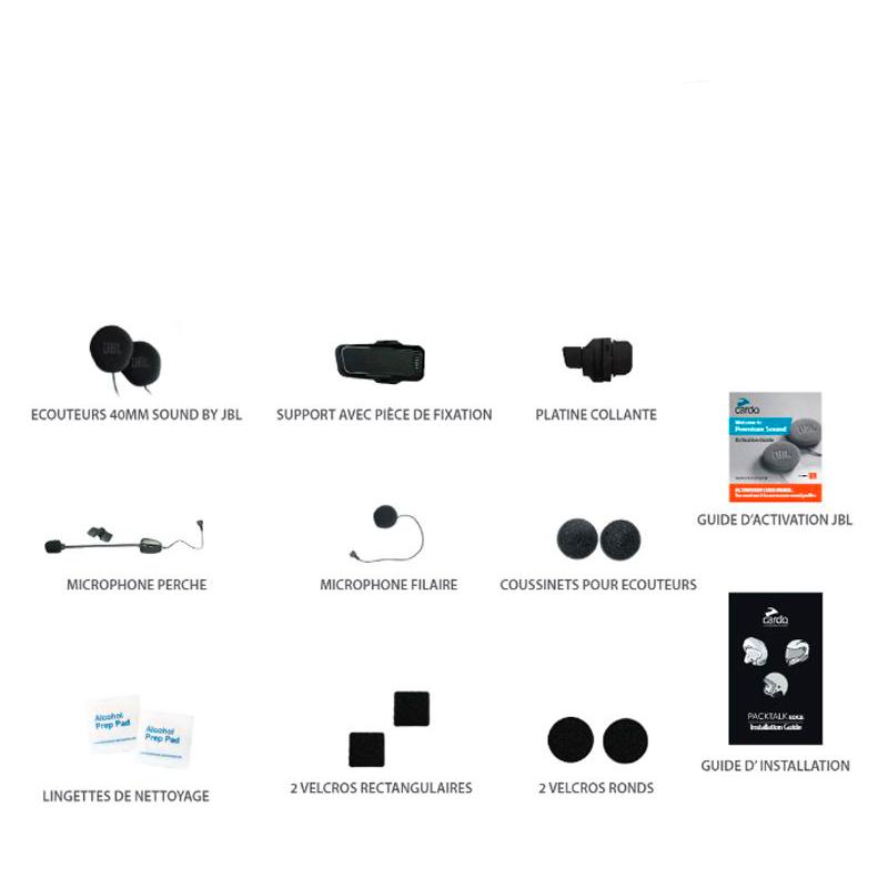 Intercom PACKTALK EDGE SOLO CARDO - MAXXESS.FR, Intercom et Kit mains ...