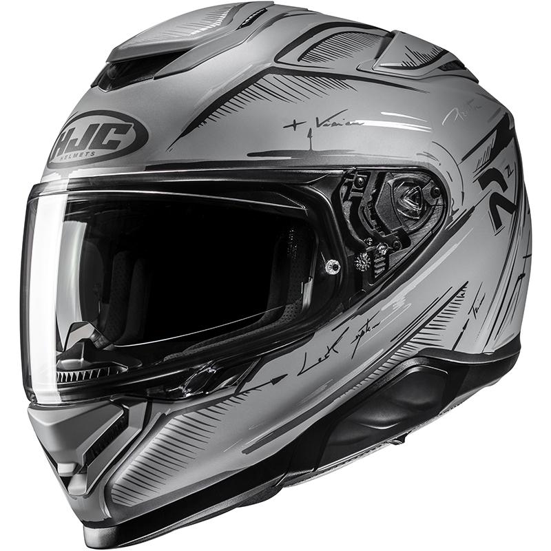 Casque RPHA 71 TETH MC5SF HJC RPHA gris - MOTO-AXXE.FR, Casque intégral