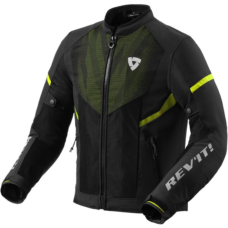 Blouson HYPERSPEED 2 GT AIR REVIT noir/jaune fluo - MOTO-AXXE.FR ...
