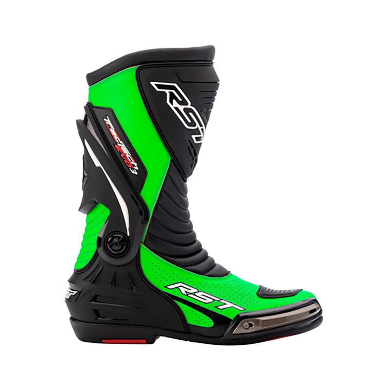 Bottes TRACTECH EVO 3 SPORT RST vert/noir - MOTO-AXXE.FR, Bottes moto