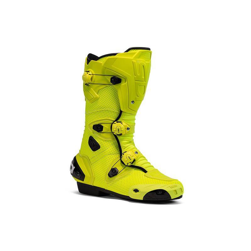 Bottes MAG-1 AIR SIDI jaune/fluo - MOTO-AXXE.FR, Bottes moto