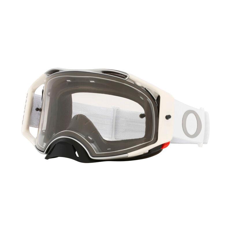 Masque cross AIRBRAKE MX TUFF BLOCKS WHITE CLEAR OAKLEY - MOTO-AXXE.FR ...