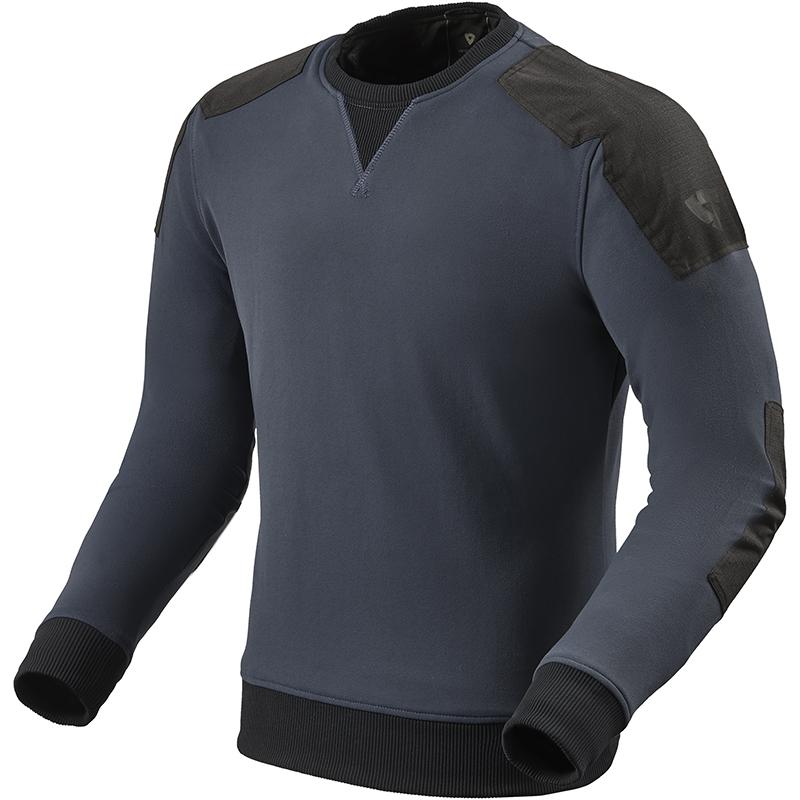Sweat Whitby REVIT Bleu foncé - MOTO-AXXE.FR, Sweat moto