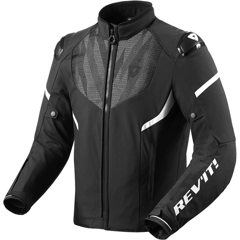 Blouson HYPERSPEED 2 H2O REVIT noir/blanc - MOTO-AXXE.FR, Blouson moto ...