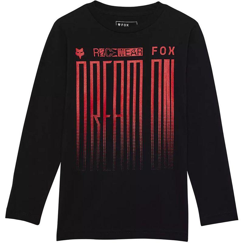 Tee-shirt RACE SPEC DREAM KID FOX noir/rouge - MOTO-AXXE.FR, T-Shirt