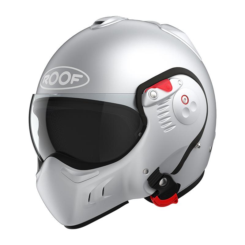 Casque RO5 BOXER ALPHA ROOF silverwhite mat - MOTO-AXXE.FR, Casque ...