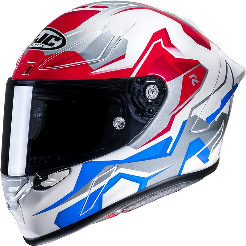 Casque RPHA 1 NOMARO MC21 HJC RPHA rouge/gris/bleu - MOTO-AXXE.FR, Casque intégral