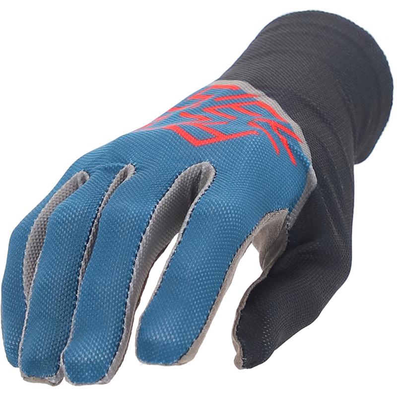 Gants cross MTB ARYA ACERBIS bleu/rouge/noir/gris - MOTO-AXXE.FR, Gants Cross