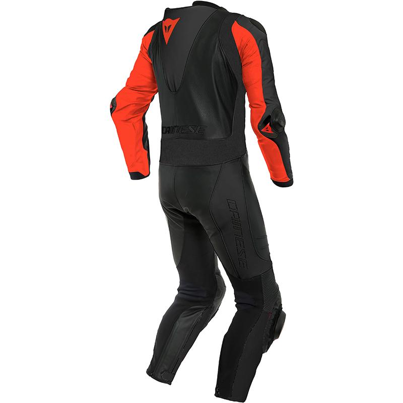 Combinaison LAGUNA SECA 5 PERF DAINESE noir/rouge - MOTO-AXXE.FR ...
