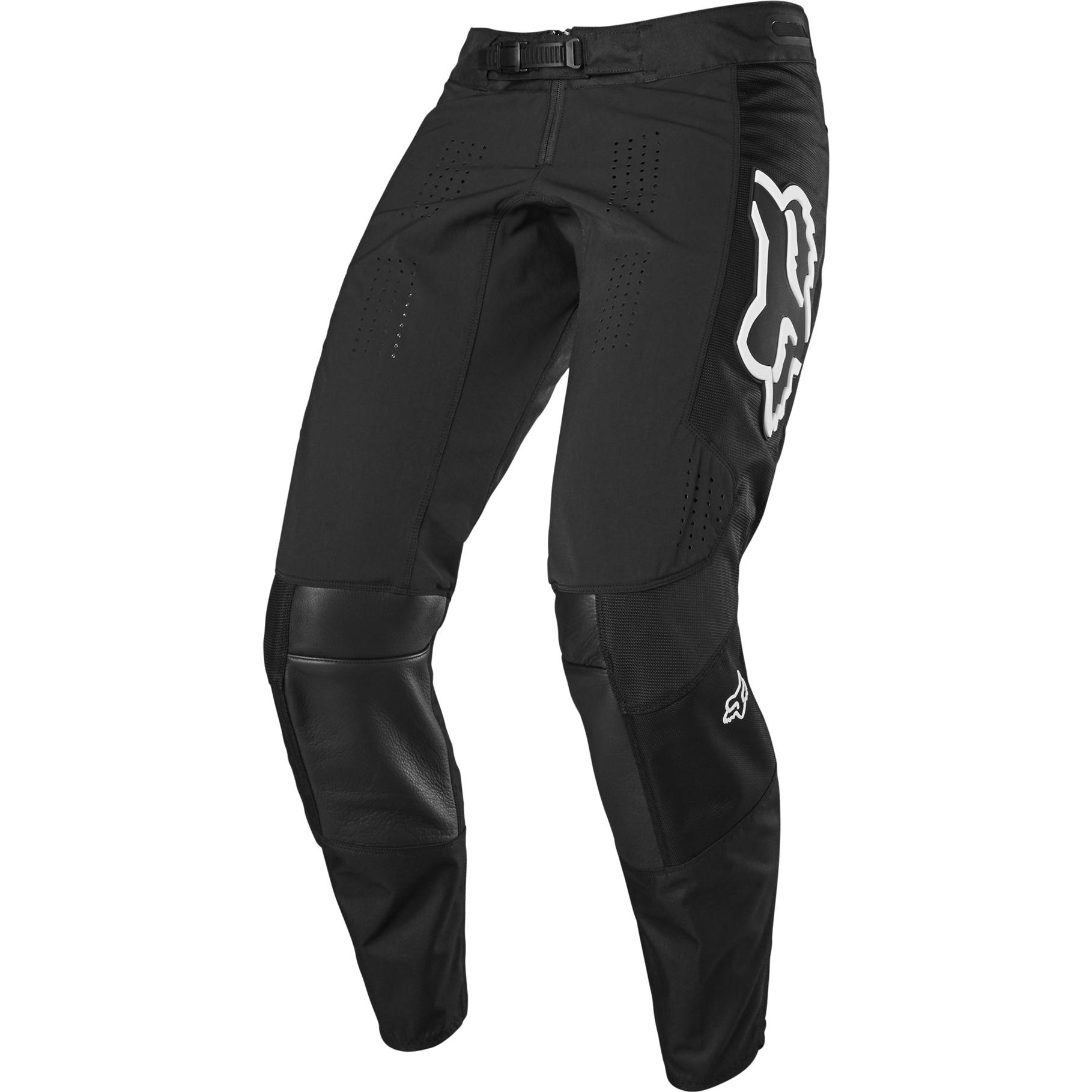 Pantalon Cross 360 BANN FOX Noir/Rouge/Blanc - MOTO-AXXE.FR, Pantalon Cross