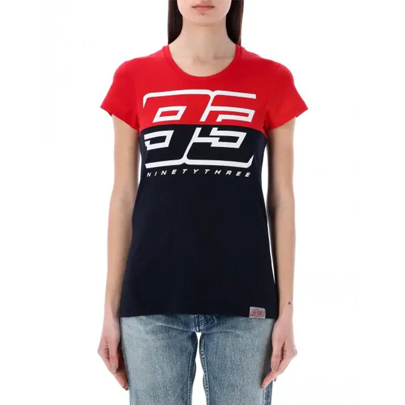 Tee-shirt 93 MARQUEZ bleu/rouge - MOTO-AXXE.FR, T-Shirt