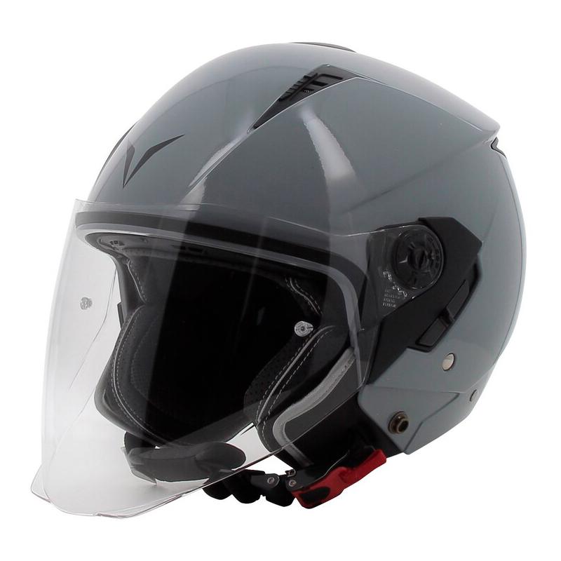 Casque SKIDD NOVIC gris nardo gris - MOTO-AXXE.FR, Casque jet