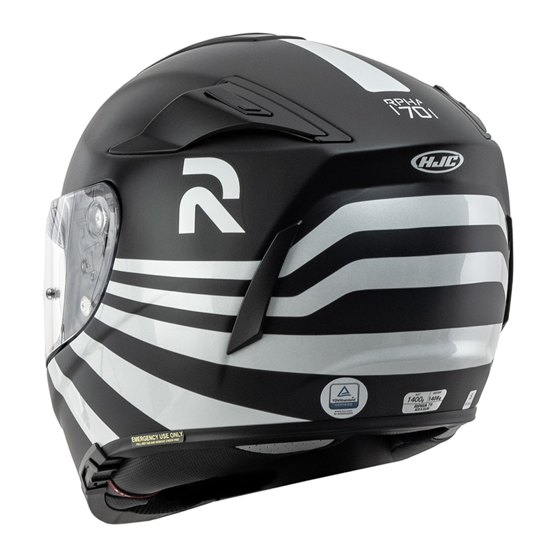 Casque RPHA 70 STIPE MC10SF HJC RPHA Noir/blanc - MOTO-AXXE.FR, Casque ...