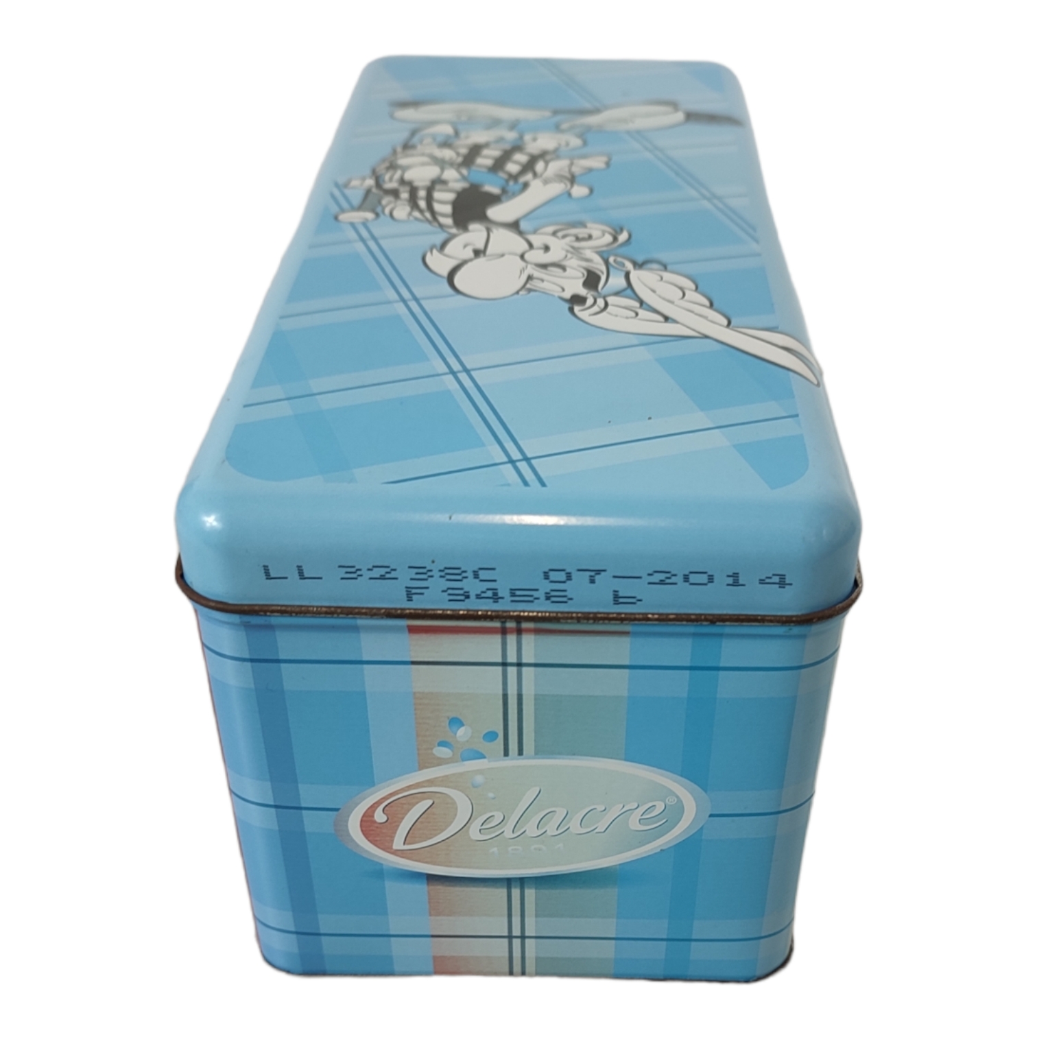 Boite en métal Delacre - Asterix - Label Emmaüs