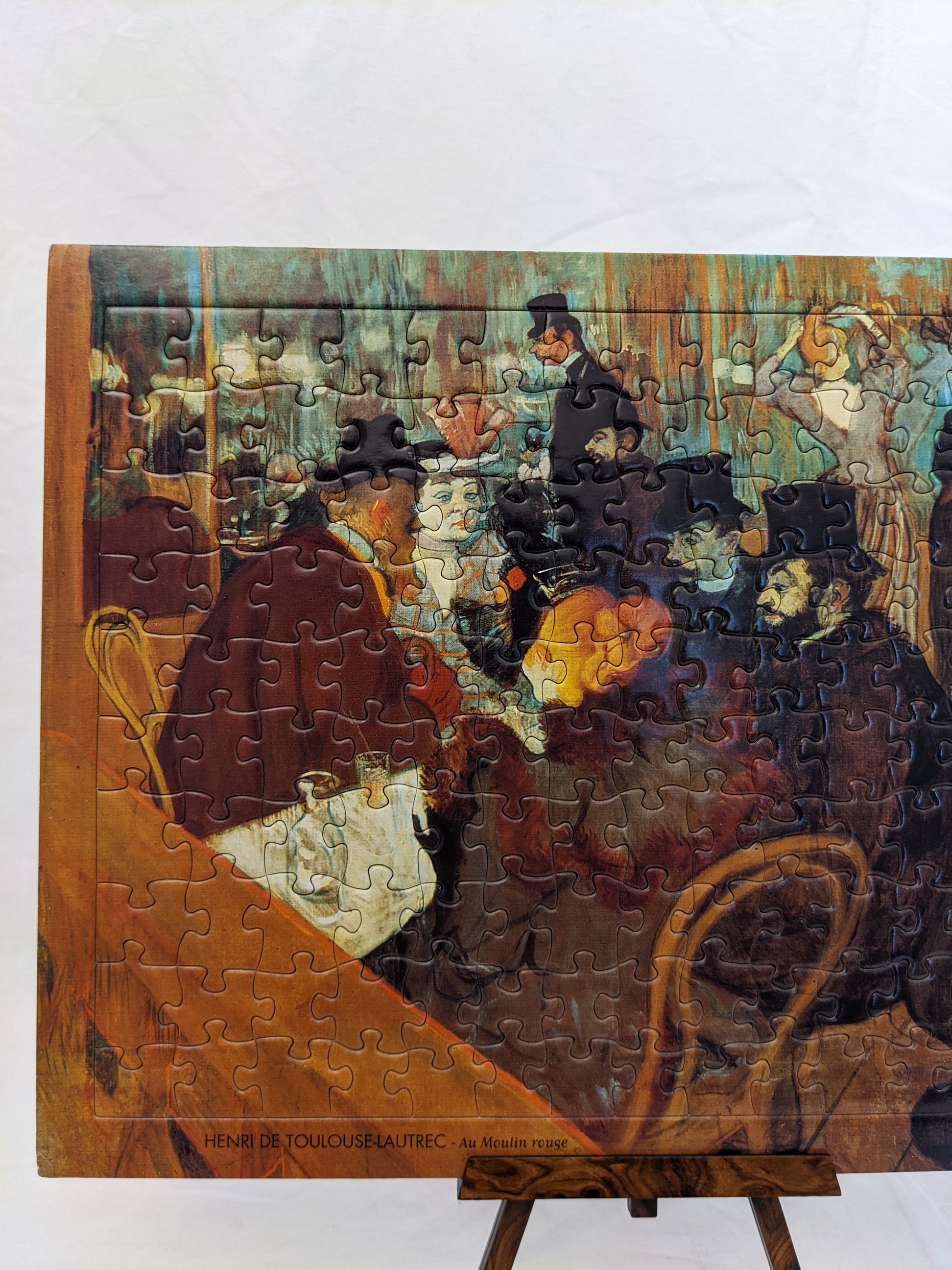 Tableau - puzzle - Henri De Toulouse - Lautrec - au moulin rouge ...