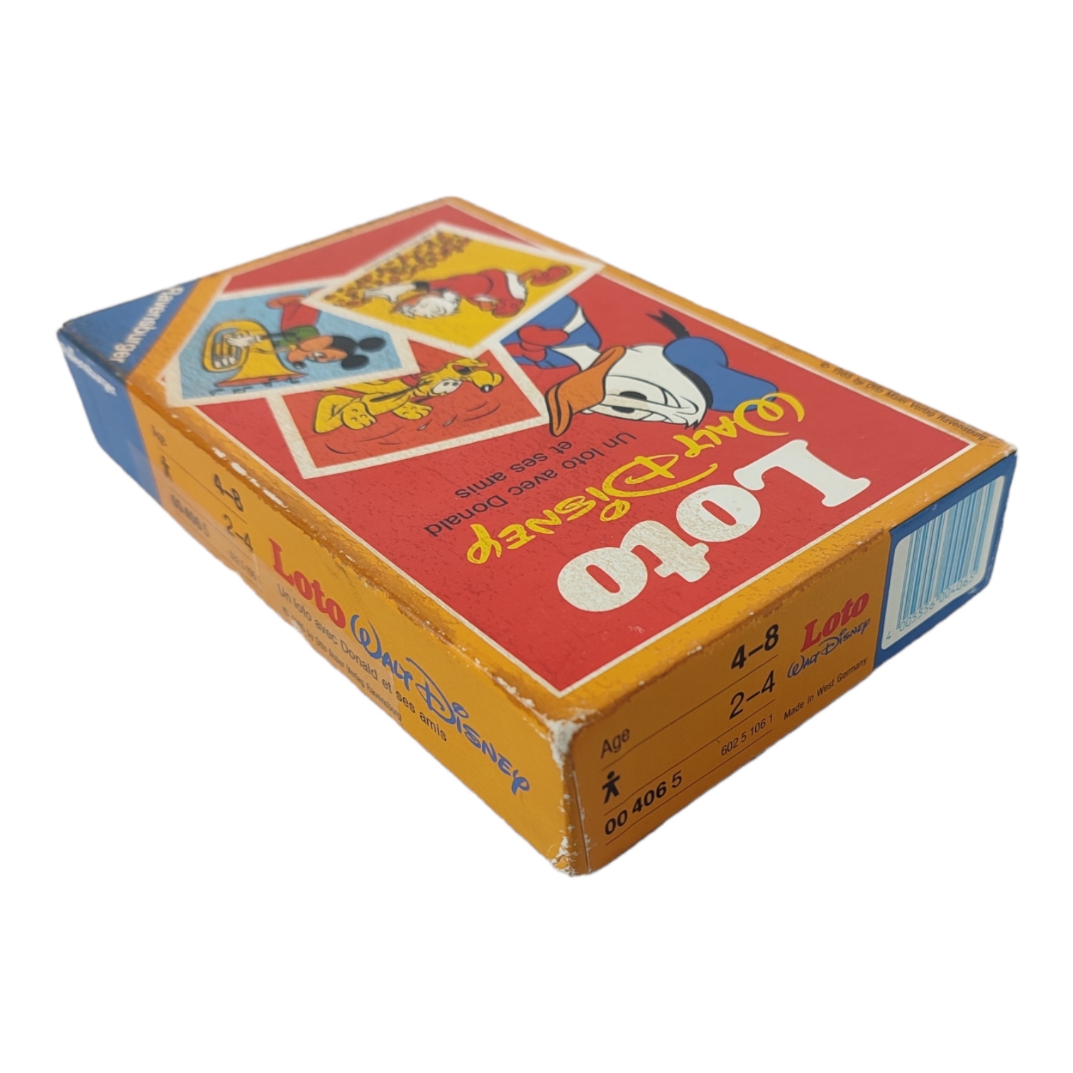 Loto Walt Disney - Ravensburger - année 1985 - Label Emmaüs