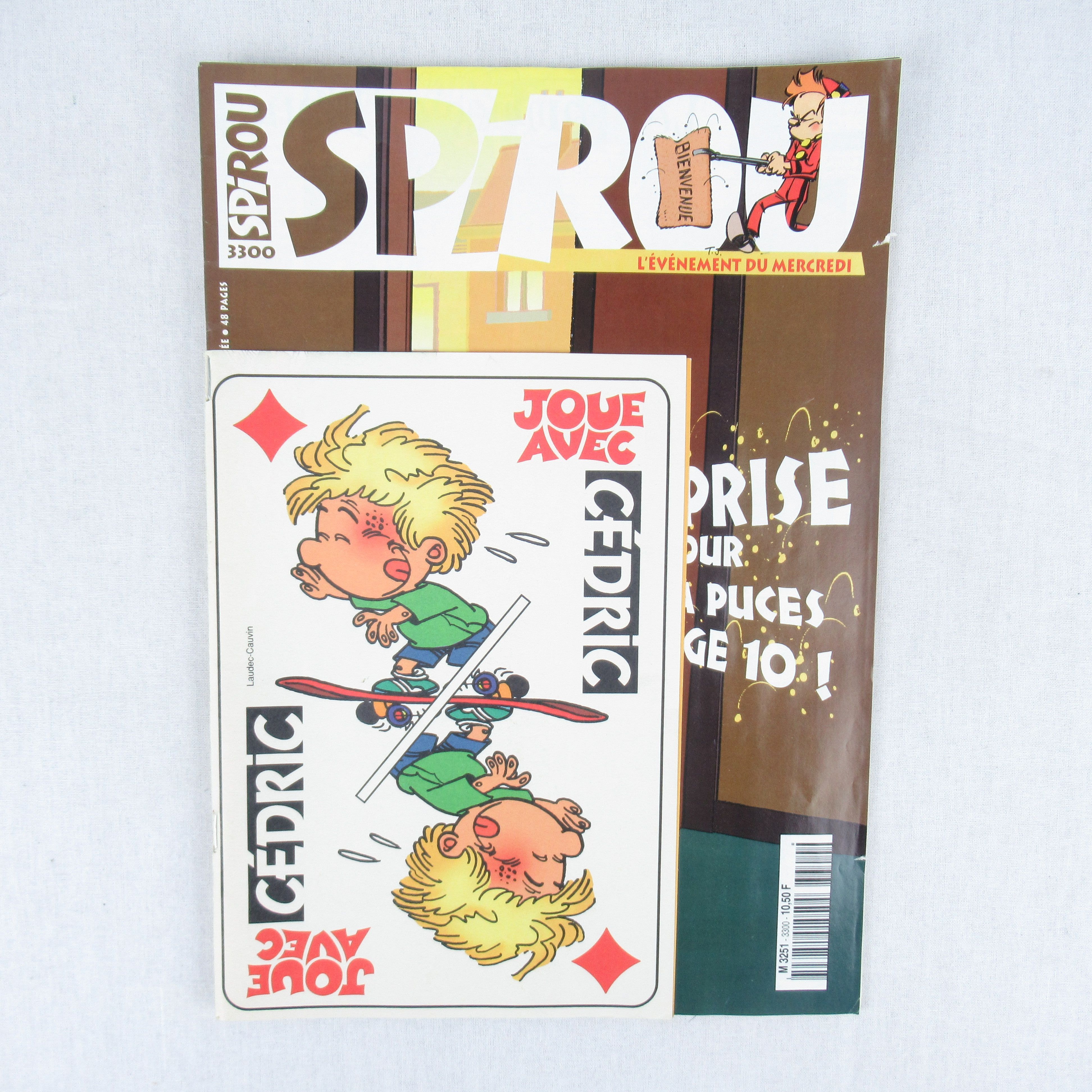 📖 Lot de 6 magazines SPIROU (3300 à 3305) occasion, livre et bd pas cher - Label Emmaüs