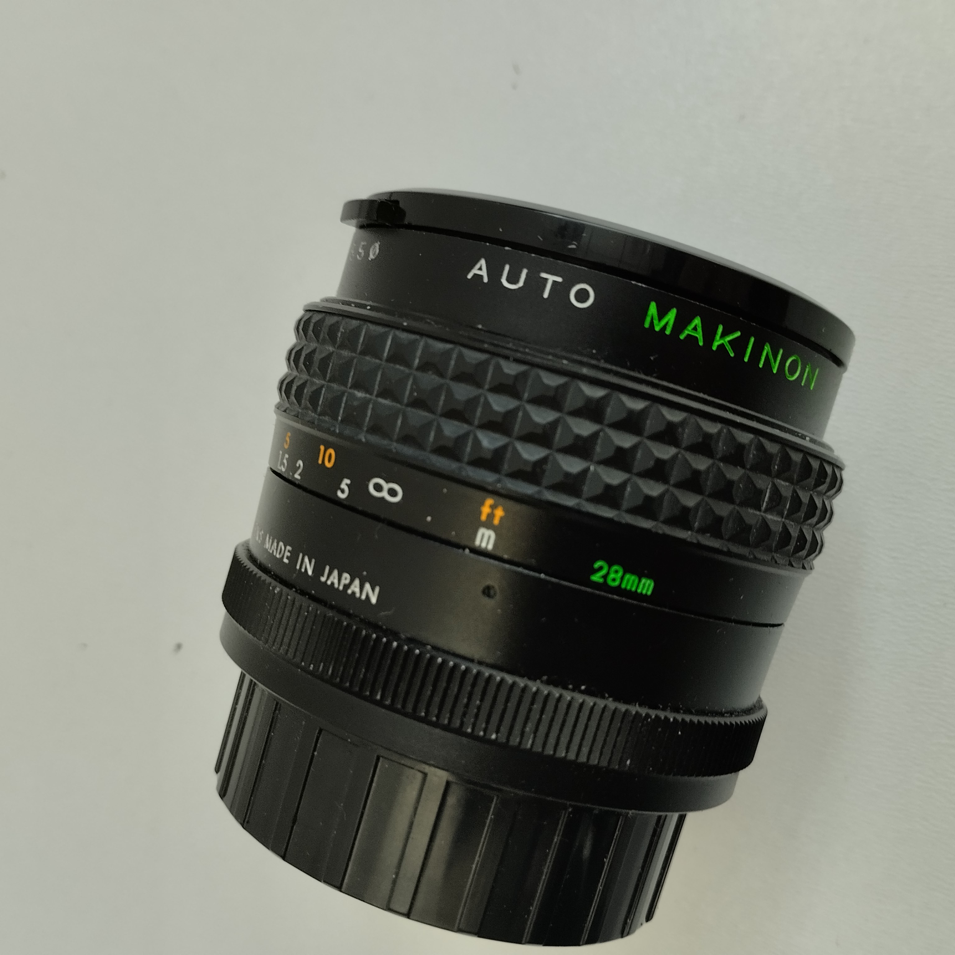 Objectif Auto Makinon Multi-Coated 1 : 2.8 F = 28 mm 826651 Diamètre 55 ...