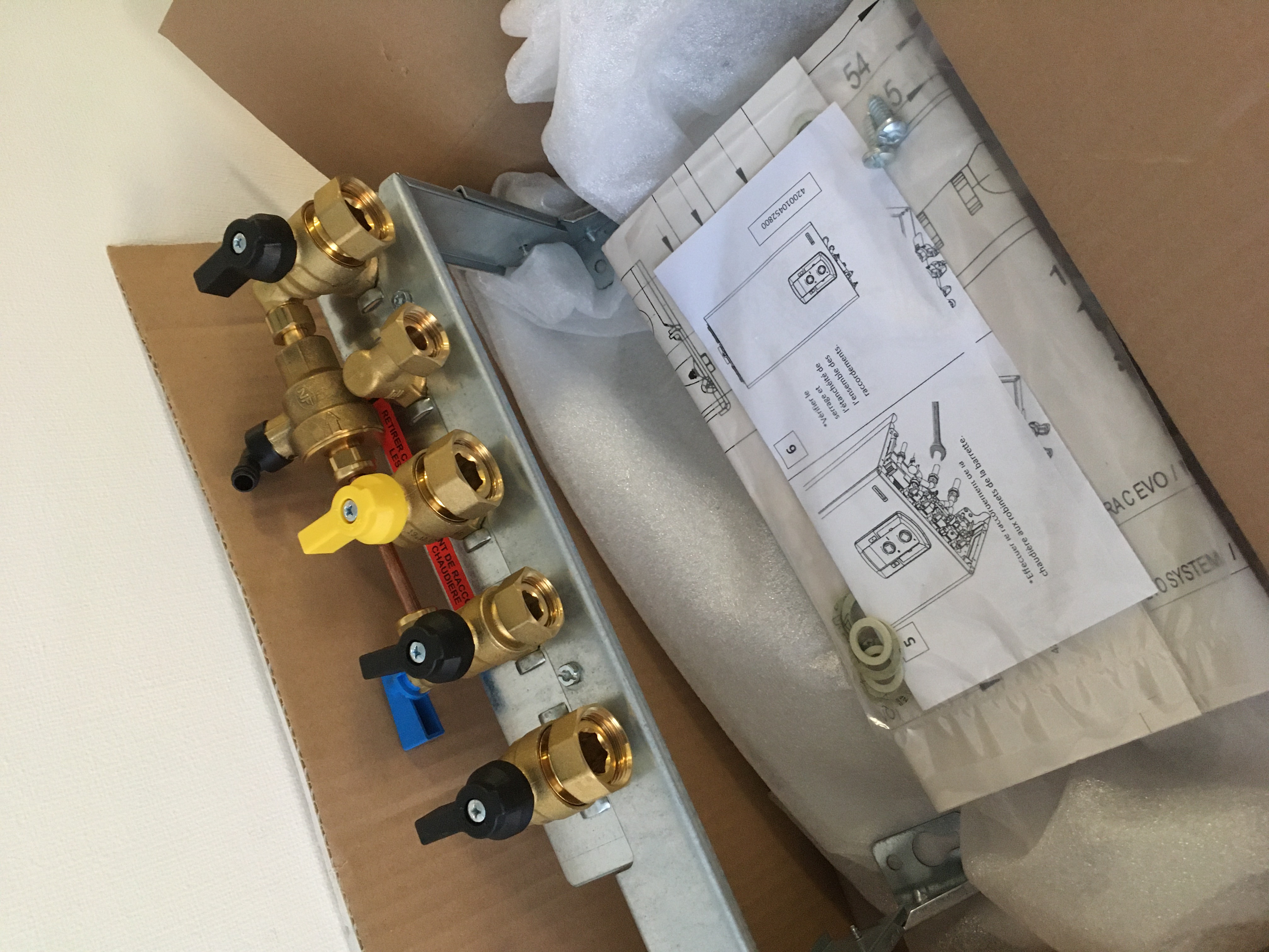 Barrette de robinetterie Chaffoteaux - Label Emmaüs