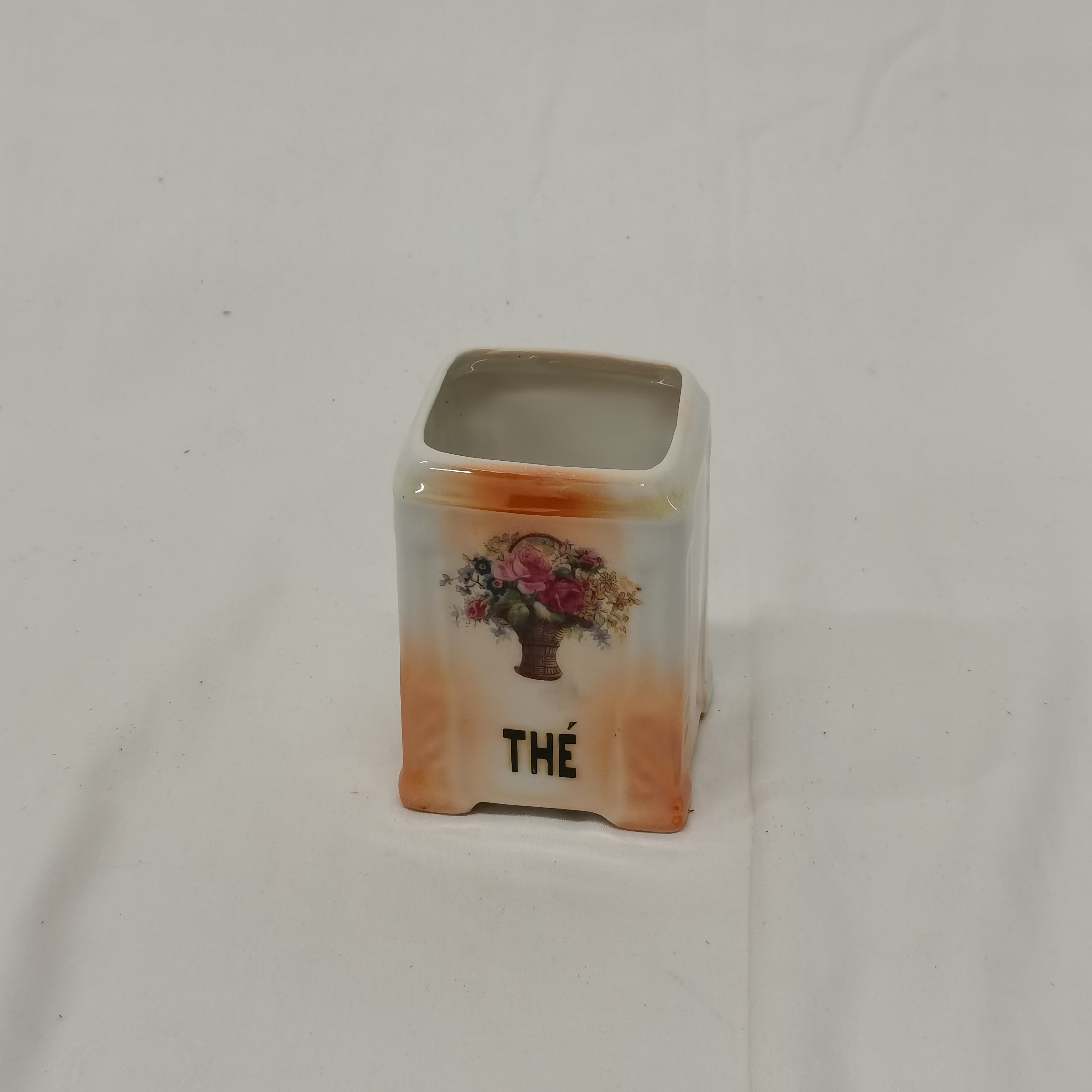 Pot à condiments - thé - chicorée - rose - fleurs - fleuri - floral ...