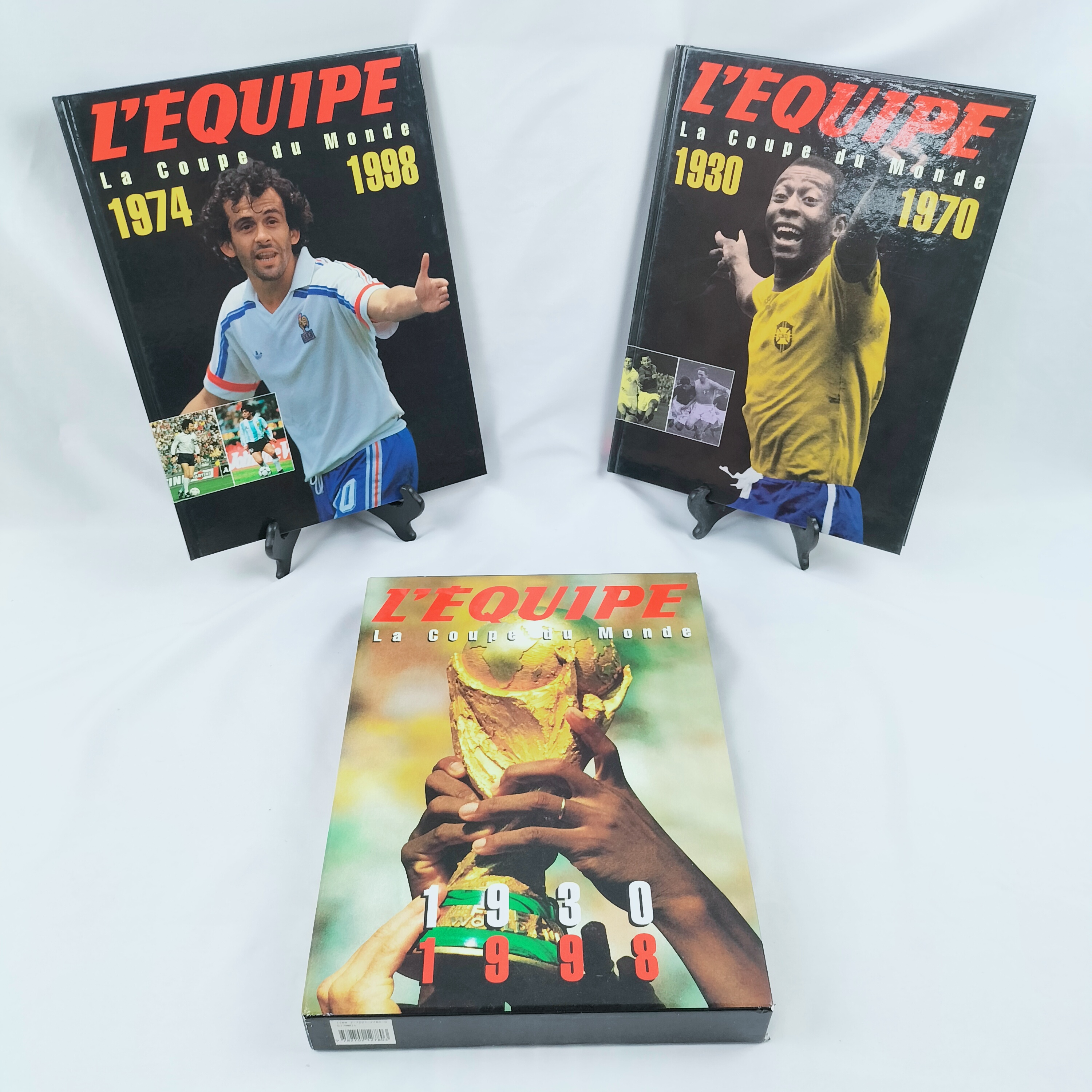 Livre de sport "L'équipe "La coupe du monde - Label Emmaüs