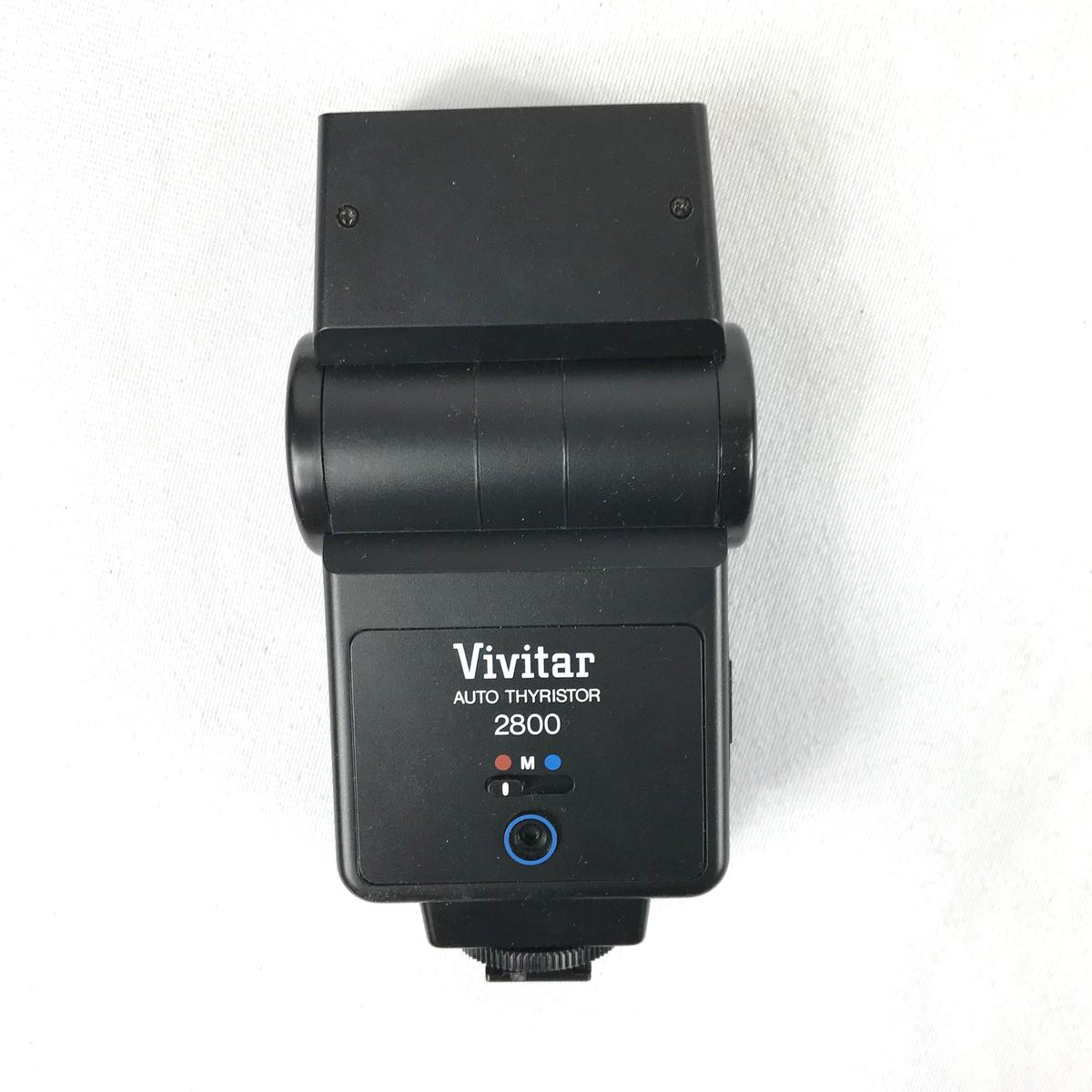 Vivitar 2800 - Flash électronique automatique à thyristor - Label Emmaüs