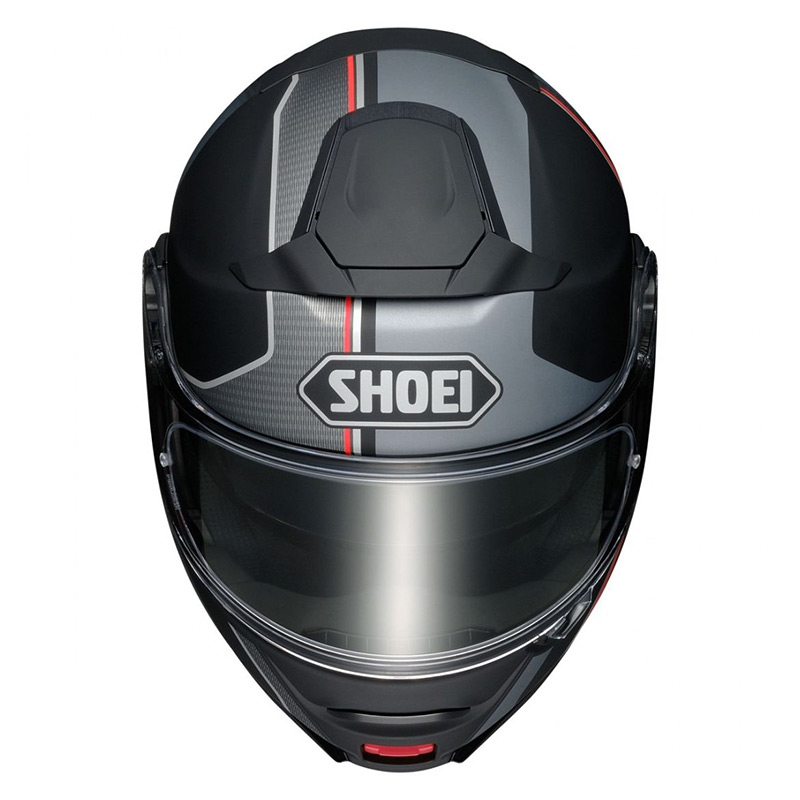 Casque Neotec Ii Excursion SHOEI Noir/Gris/Rouge - MOTO-AXXE.FR, Casque ...